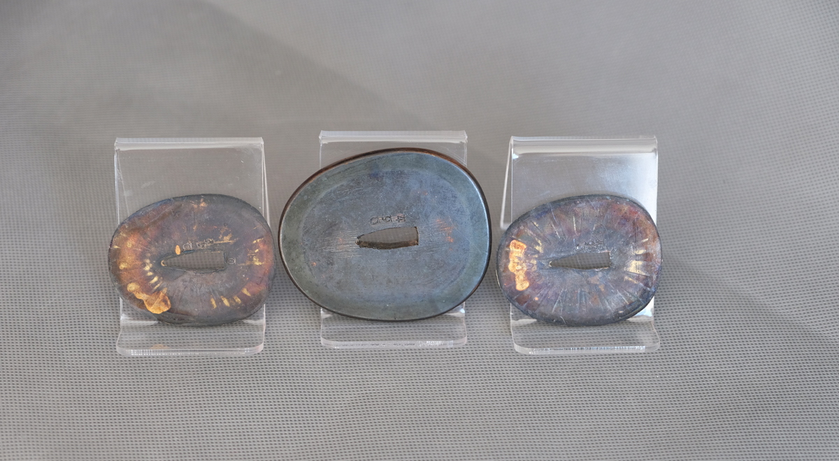 Japanese Imperial Navy Tsuba and rising Sun seppas WW2 item for sale en ...