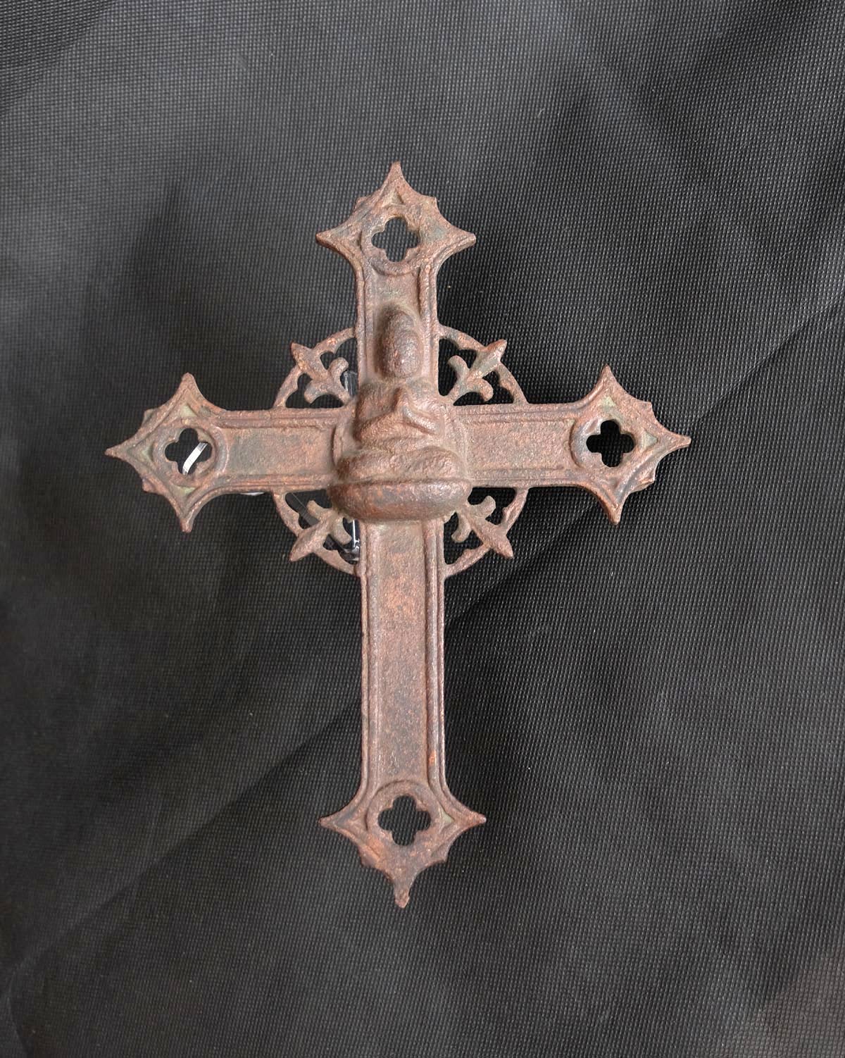 Kakure Kirishitan Japanese Hidden Christian great size cross Buddhist ...