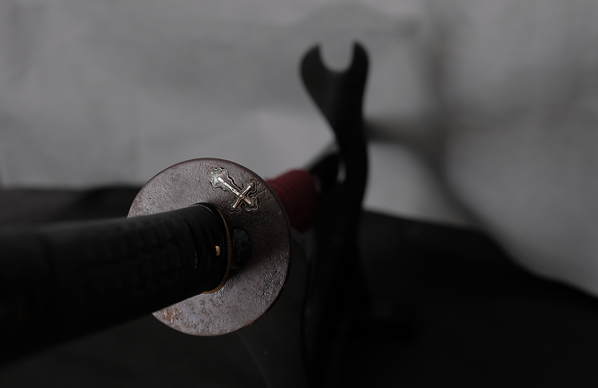 Japanese Kirishitan Christian Samurai Katana traditional forge quality ...