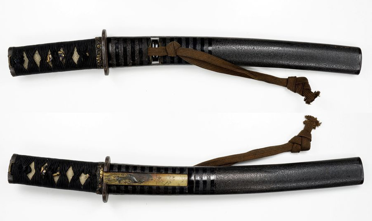 Japanese Edo Shinto Tanto Kogatana Kozuka Koshirae for sale en venta