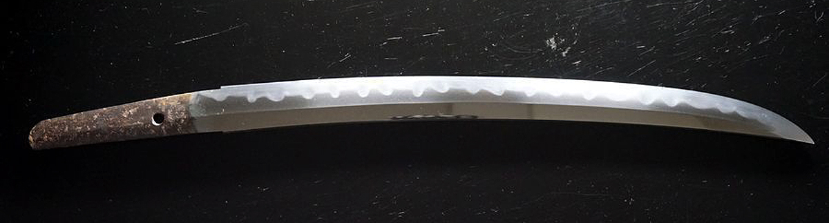 Very rare and great quality Koto period blade Kanmuri-otoshi Katana ...