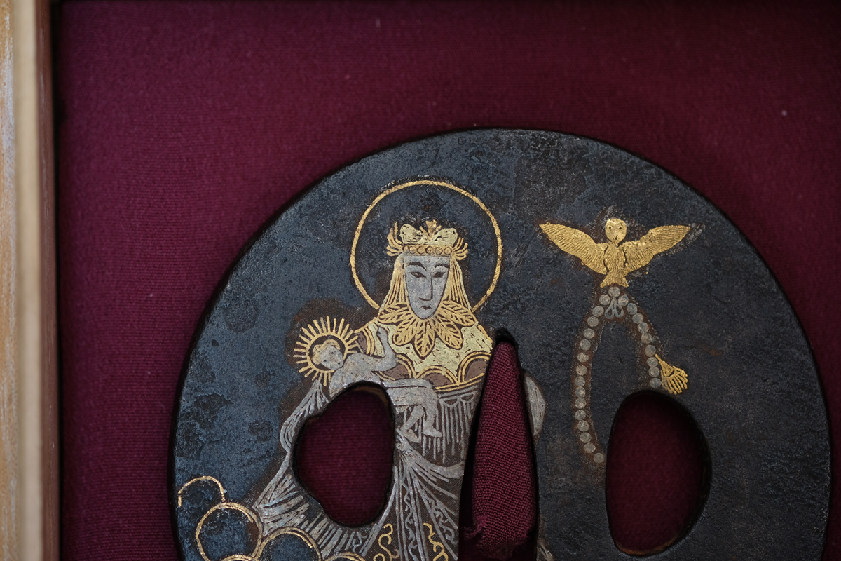 Extremely rare and very unique item museum quality Kirishitan ...