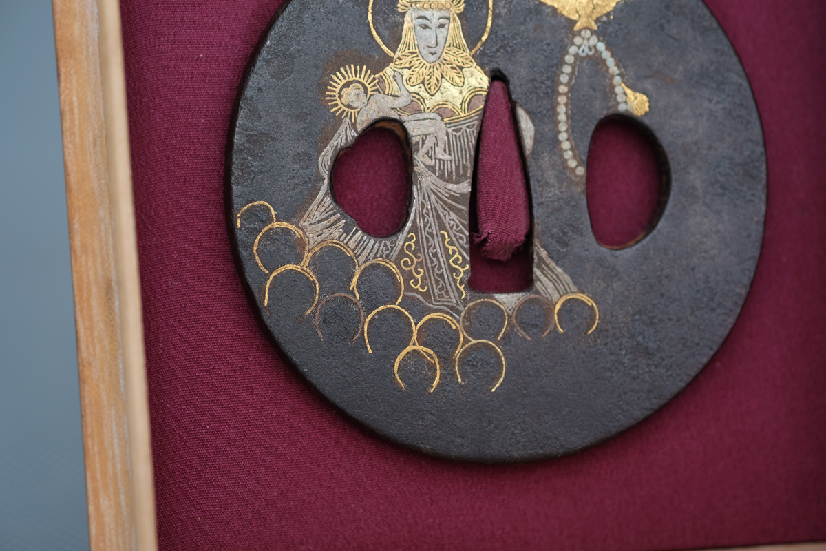 Extremely rare and very unique item museum quality Kirishitan ...