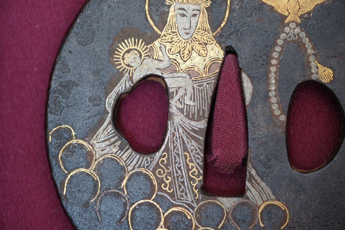 Extremely rare and very unique item museum quality Kirishitan ...