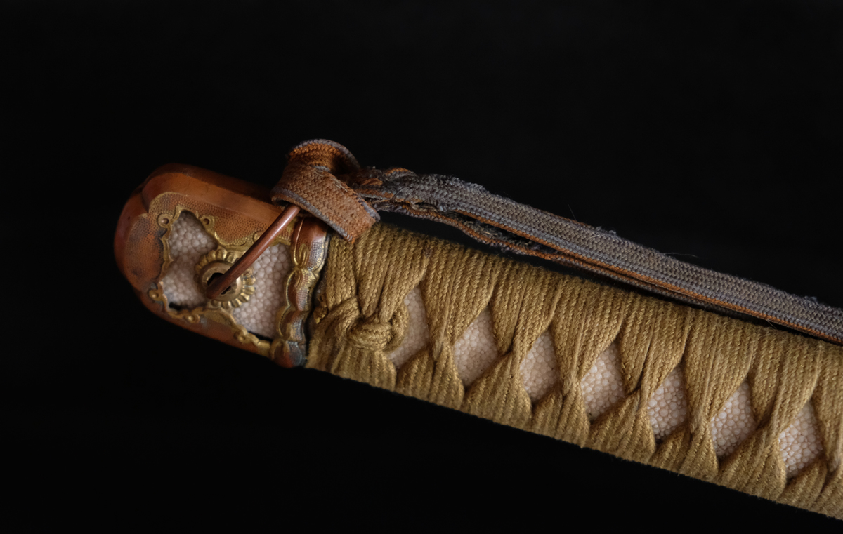 Original WW2 Gunto. Traditional Japanese Japonesa forged blade Katana ...