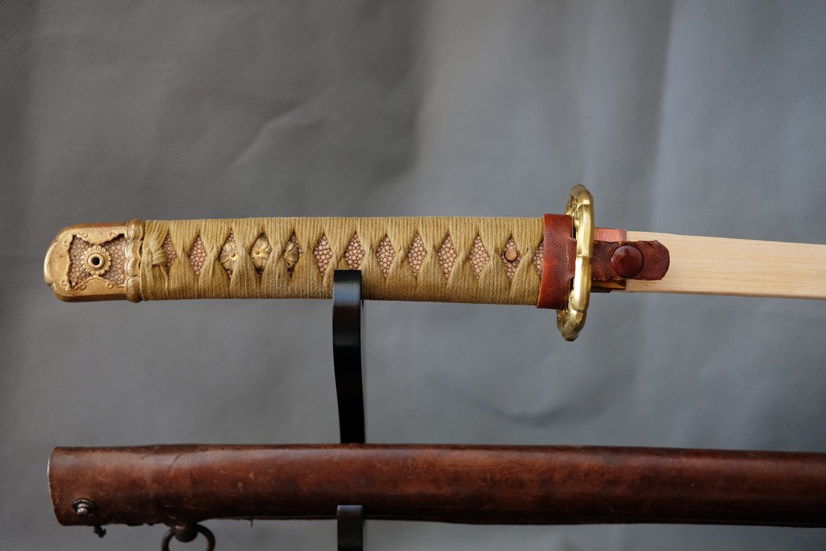 Japanese Gunto type 98 only Koshirae with Tsunagi Katanacenter ...